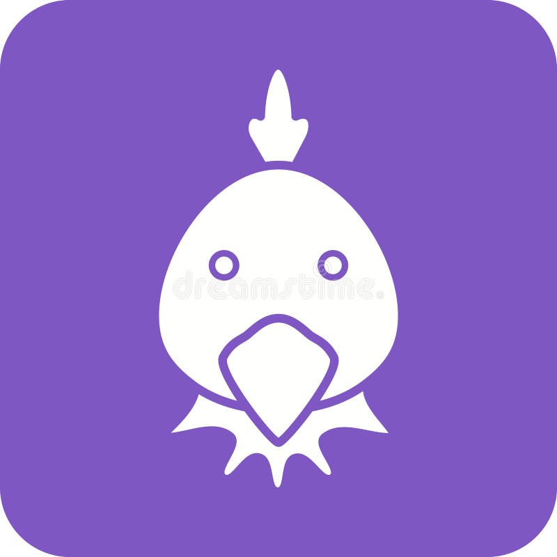 Chicken Face stock vector. Illustration of farming, animal - 100167543