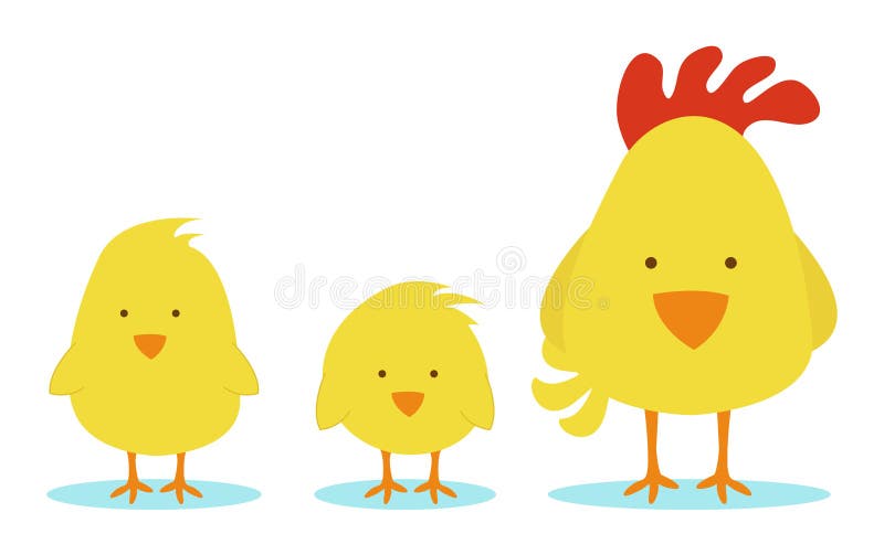 Mother hen with chicks stock illustration. Illustration of care - 9238899