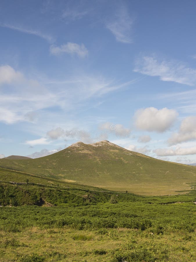 Hen Mountain in the Mournes Ireland Stock Image - Image of mountain ...