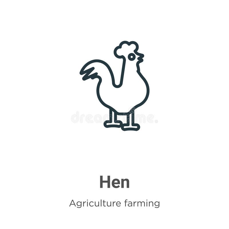 Hen Outline Stock Illustrations – 9,598 Hen Outline Stock Illustrations ...