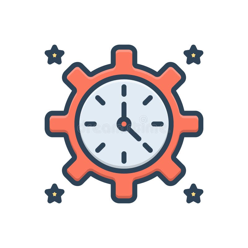 Color Illustration Icon for Henceforth, Hence and Thenceforth Stock ...