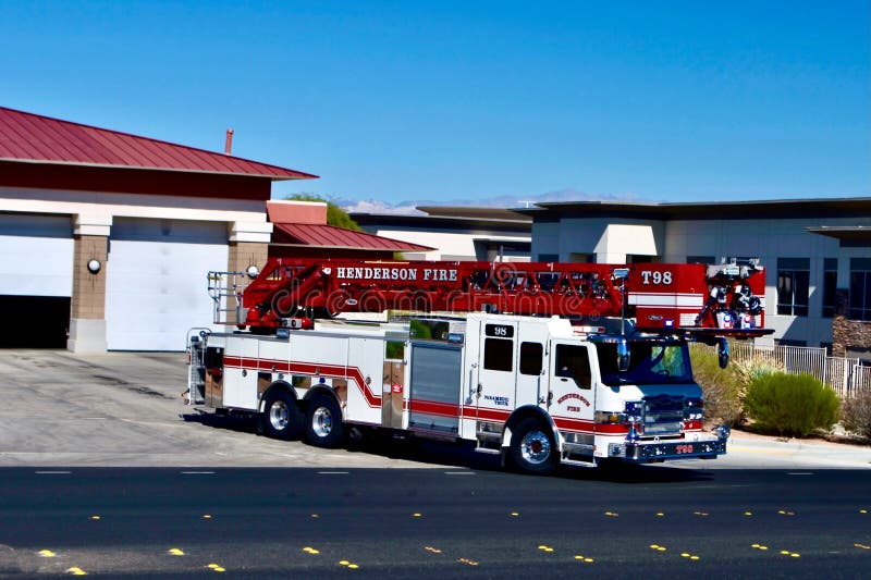 Henderson Fire Department Clark County Nevada Fire Station 98 Editorial ...