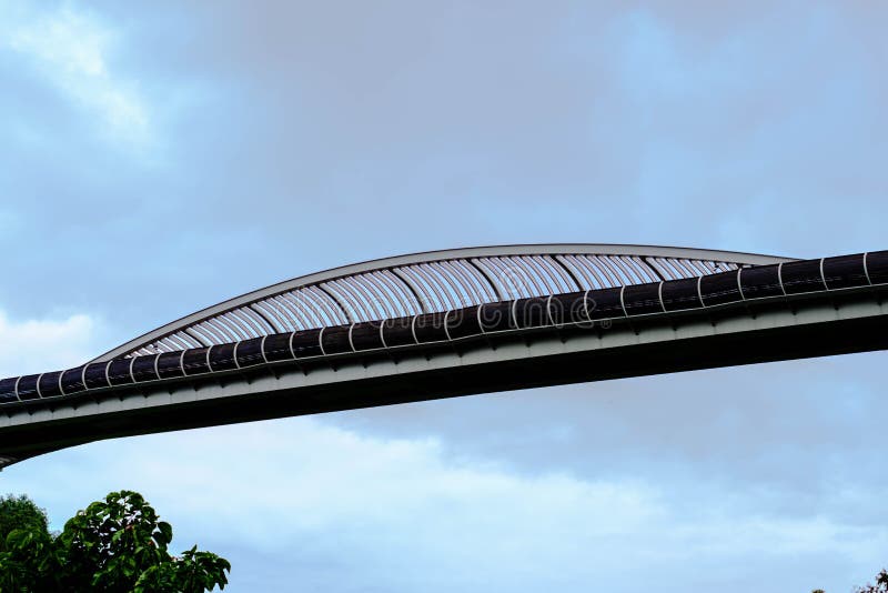 Henderson Wave Bridge the Bridge, Which is Over 274 Meters in Le ...