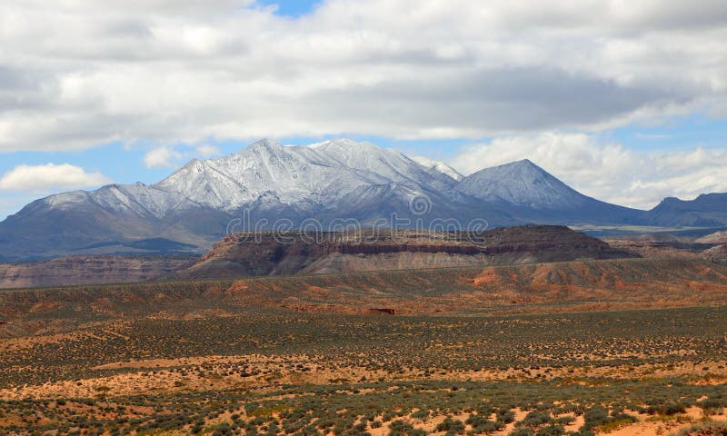 Henry Mountains in South Utah Stock Photo - Image of view, formation ...
