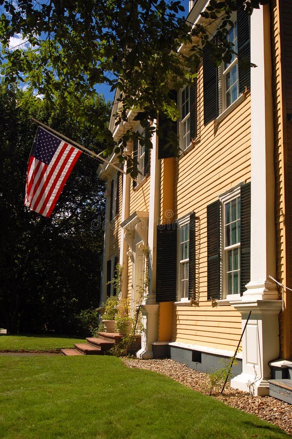 Longfellow House stock photo. Image of attraction, place - 16976890