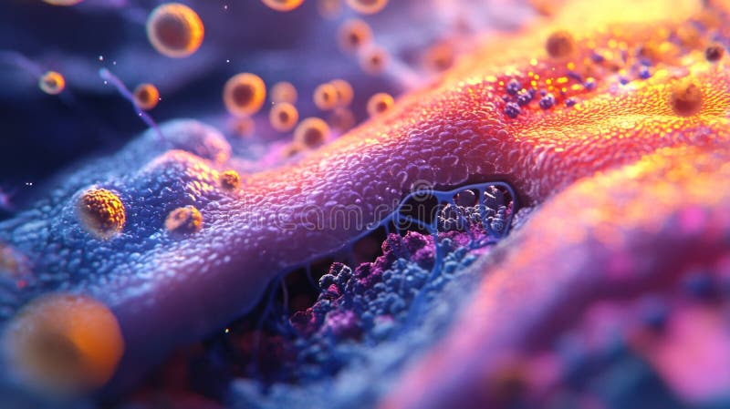 Hepatocytes and Cholesterol Processing in the Liver Microscopy Scene ...