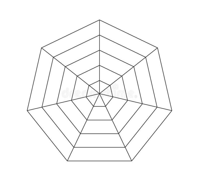 Heptagonal Radar Spider Diagram Template. Heptagon Graph. Flat Spider ... Heptagonal Radar Spider Diagram Template. Heptagon Graph. Flat Spider ...