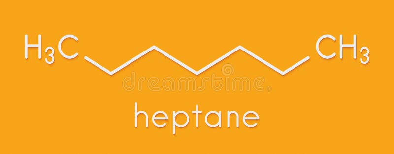 Structural Formula Of Heptane