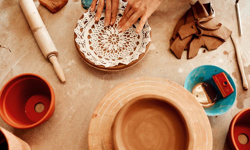 Her Designs are so Unique. an Unrecognizable Artisan Working in a ...