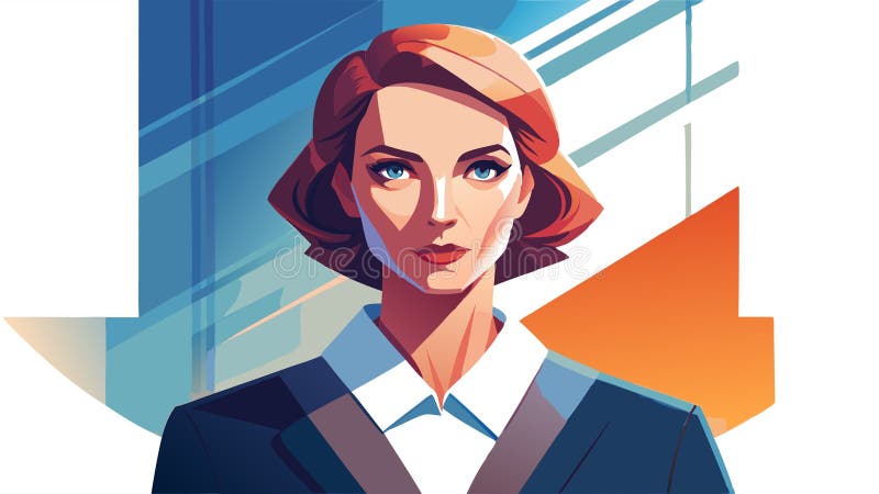 Her Focused Expression and Attentive Posture Convey Professionalism and ...