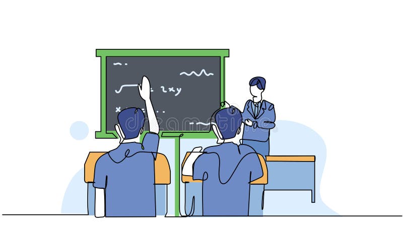 Her is Giving an Explanation Stock Vector - Illustration of hand ...