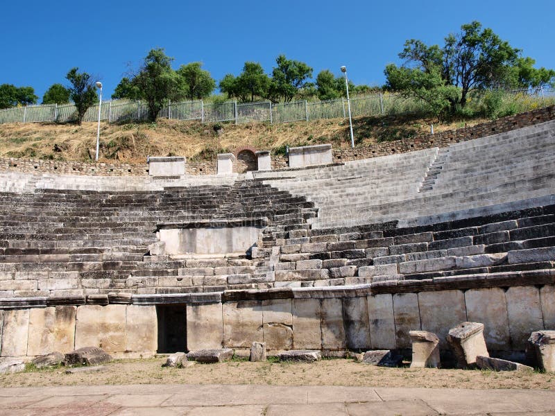 Heraclea Lyncestis, Bitola, Macedonia Stock Image - Image of greek ...