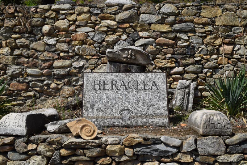 Heraclea Lyncestis, Macedonia Foto de archivo - Imagen de losa, roca ...