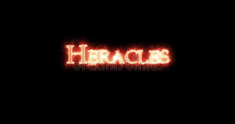 Heracles. Greek Mythology Depiction. Generative AI. Stock Footage ...