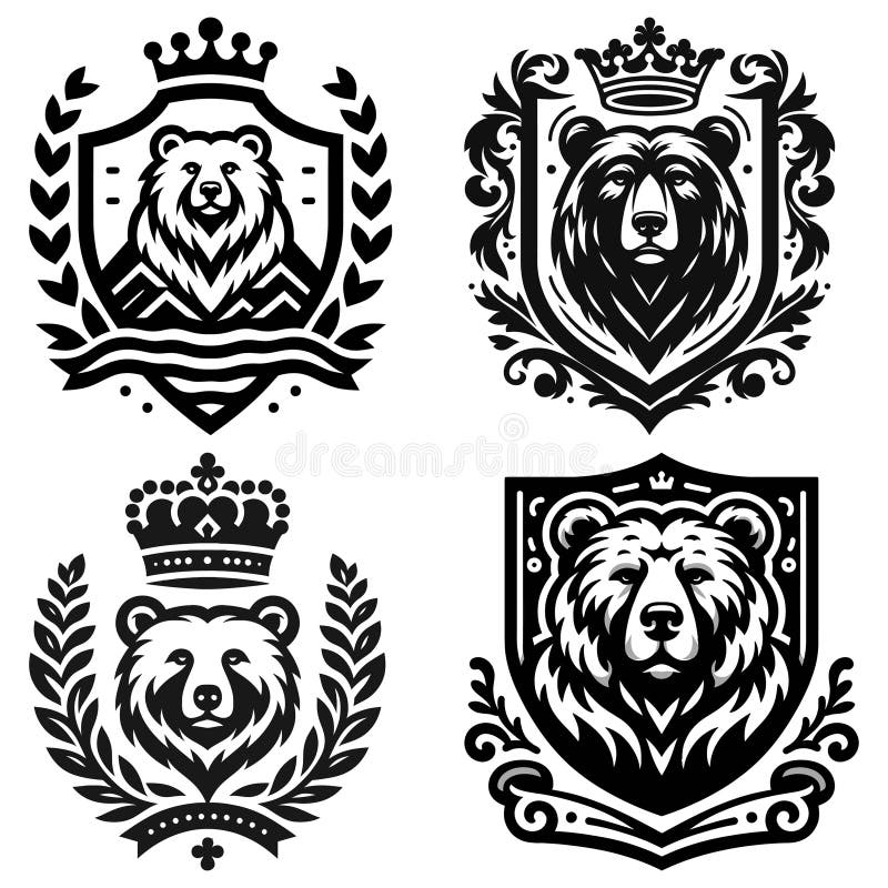 Bear Emblems Stock Illustrations – 601 Bear Emblems Stock Illustrations ...