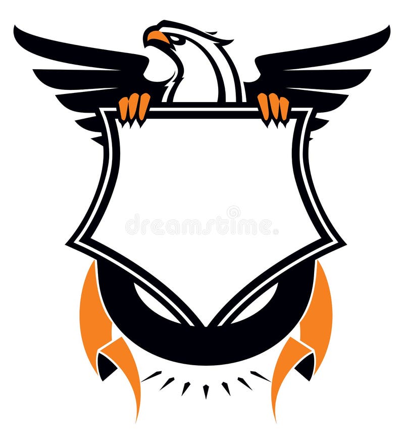 Shield and Ribbon. Banner stock vector. Illustration of design - 97459525