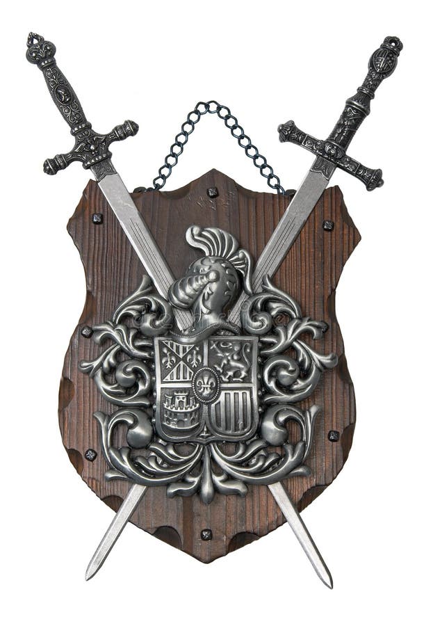 Heraldic shield 2 stock photo. Image of kingdom, lion - 13784558