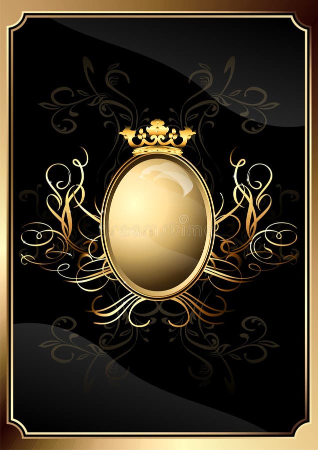 Heraldic Shields on a Rich Background. (Vector) Stock Vector ...