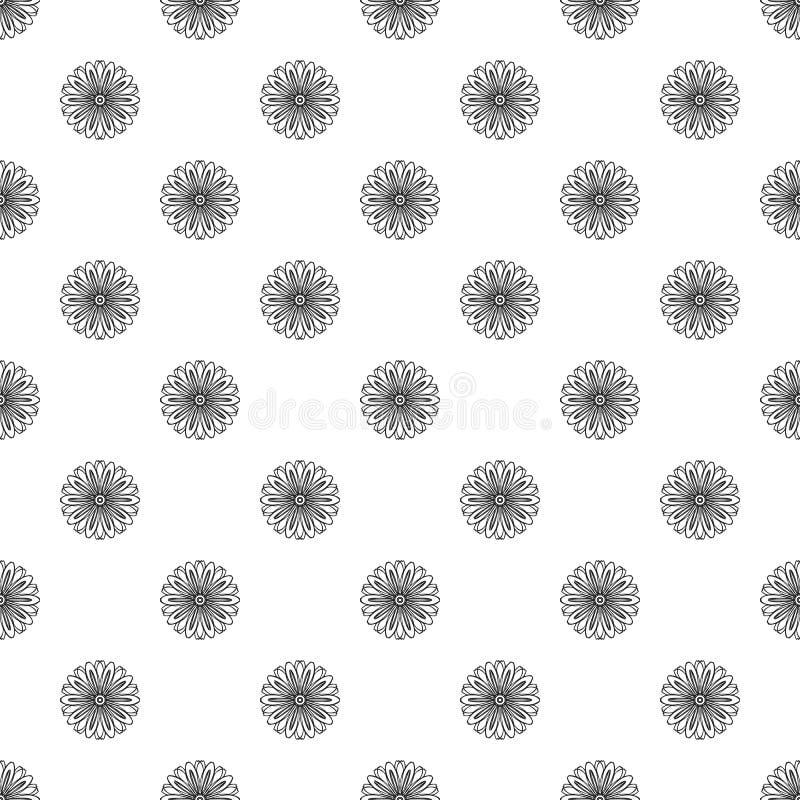 Herb Bio Flower Pattern Seamless Stock Vector - Illustration of plum ...