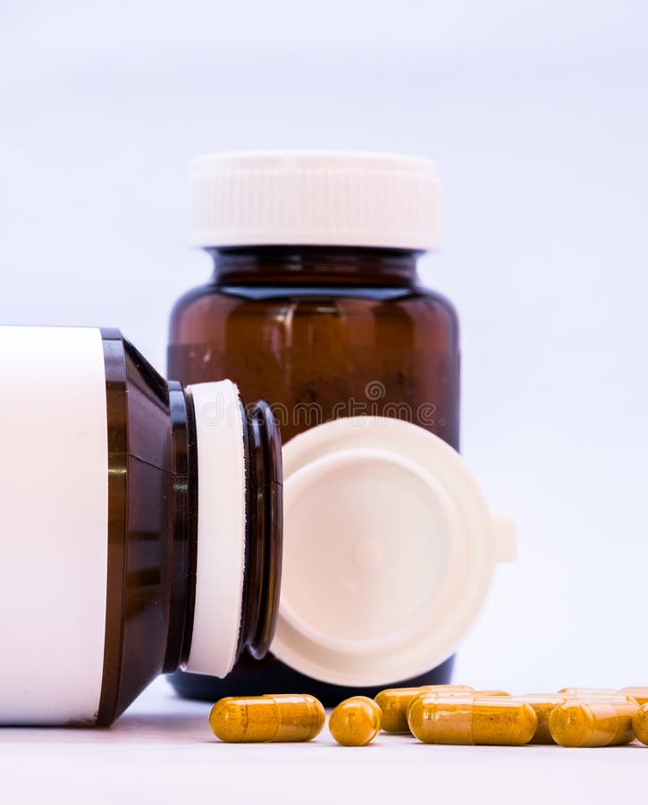 Closed Pill Box stock photo. Image of medical, nutritional - 83271712