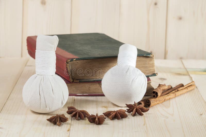Herbal Ball Spa and Wellness Stock Image - Image of salon, manicure ...