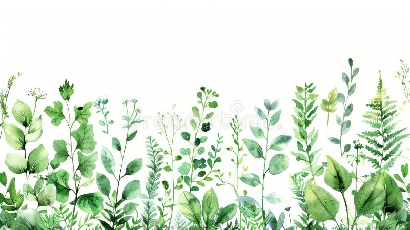 Herbal Banners for Wedding Invitations and Web Design: Botanical ...