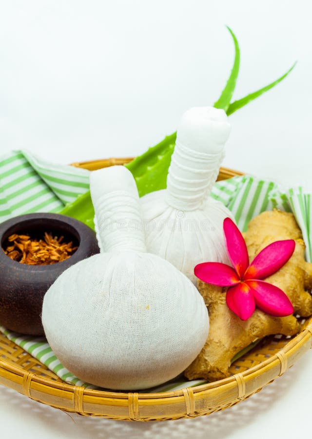 Herbal compress. stock photo. Image of herbal, balls - 32642596