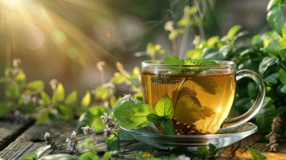 Herbal Detox Program Advertising Background Stock Image - Image of ...