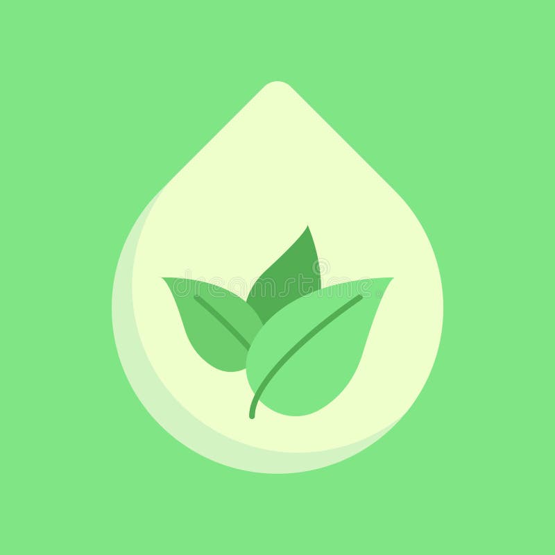 Natural Herbal Medicine Icon, Green Organic Leaf Logo Design ...