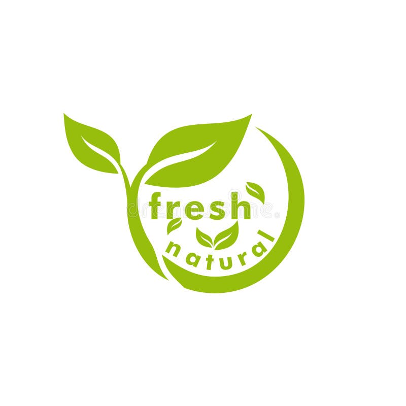 Herbal Logo Vector Template, Nature Logo Vector Stock Vector - Illustration of cartoon, font ...