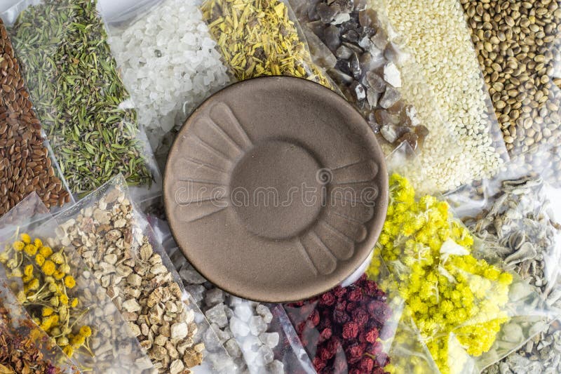 Herbal and Mineral Ingredients and Components for Creating Organic ...