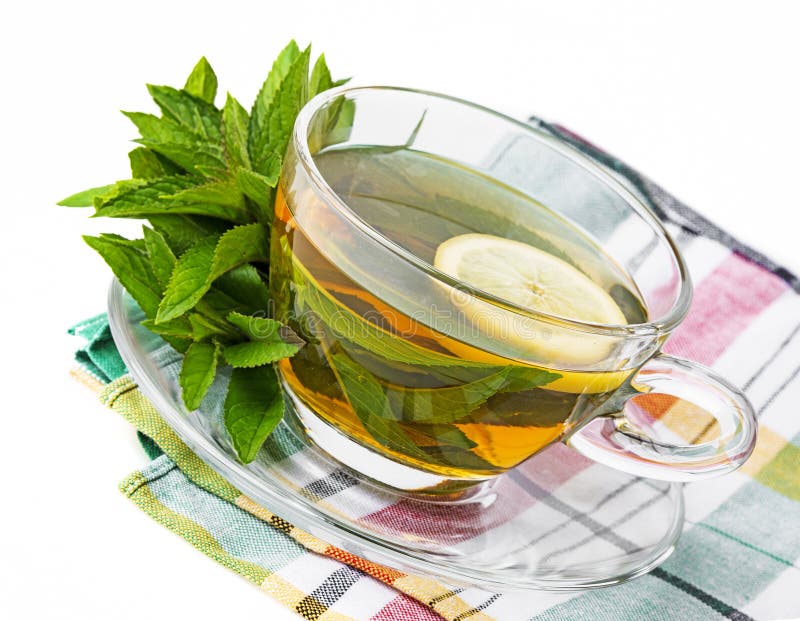Herbal mint tea stock photo. Image of flavor, healthy - 31806328