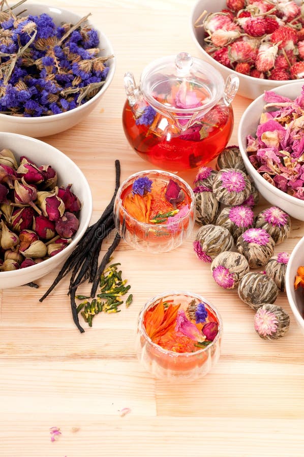 Herbal natural floral tea stock photo. Image of alternative - 26087268