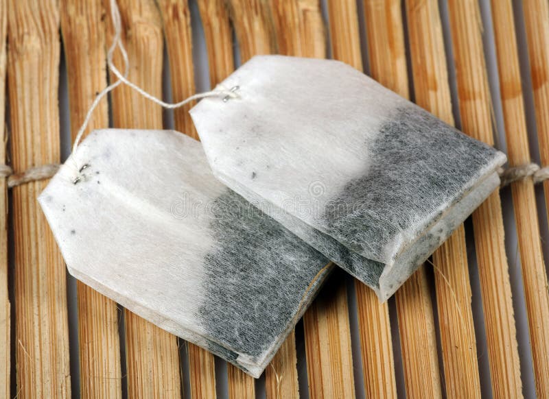 Two Tea Bags stock image. Image of aroma, calming, drink - 20360695