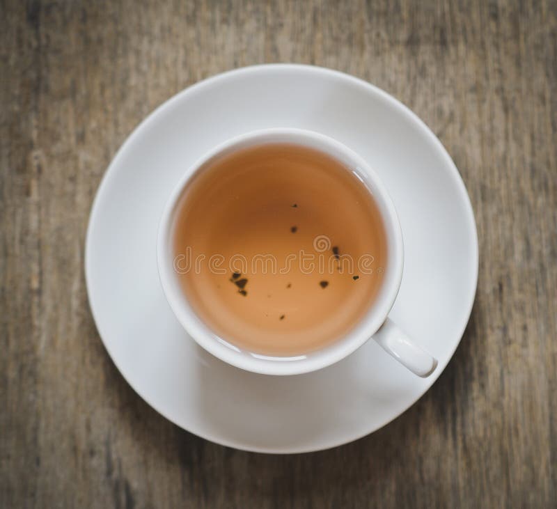 Herbal Tea, View from Above, Top Stock Photo - Image of fresh, herb ...