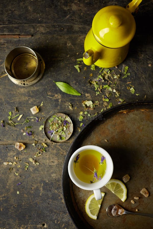 Herbal tisane infusion stock photo. Image of anise, green - 66339302