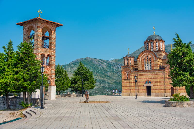 Hercegovacka Gracanica Temple in Bosnian Town Trebinje Stock Image ...
