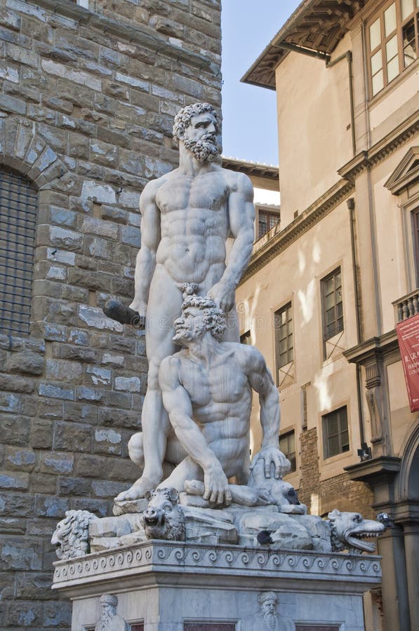 Hercules and Cacus stock image. Image of hercules, ancient - 35226141