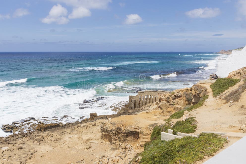 Hercules grotto in morocco stock photo. Image of atlas - 197812162