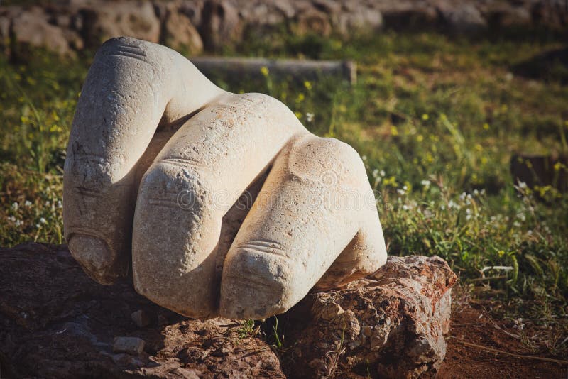 Hercules Hand stock image. Image of byzantine, pillars - 17136831