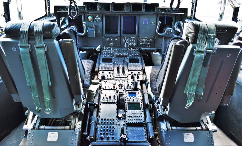 Cockpit C-130 Hercules stock photo. Image of smoke, plane - 3095426