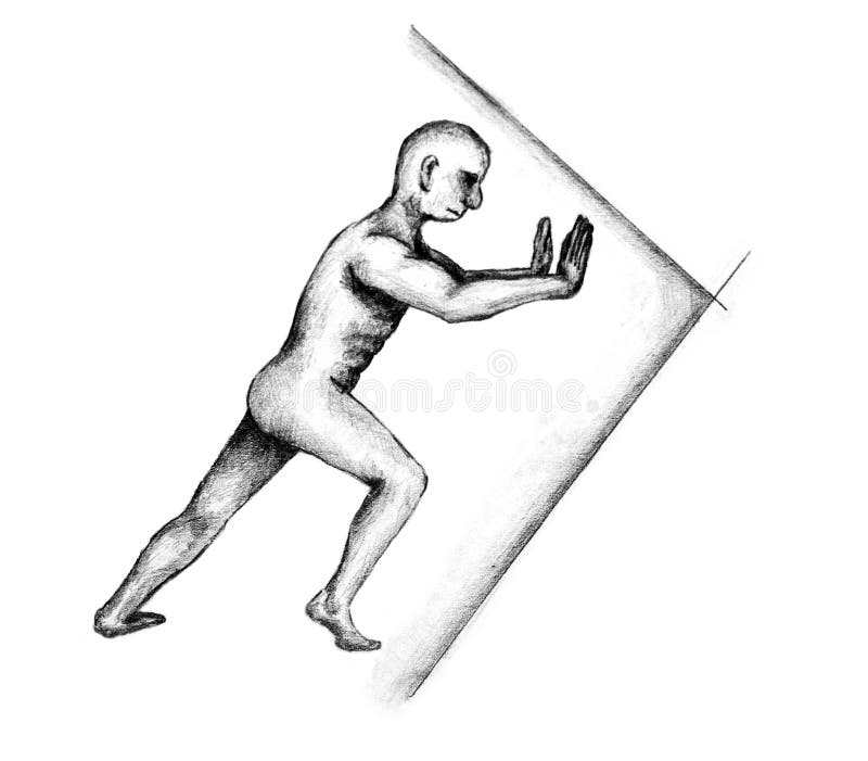 Hercules Pushing Wall Stock Illustrations – 9 Hercules Pushing Wall ...