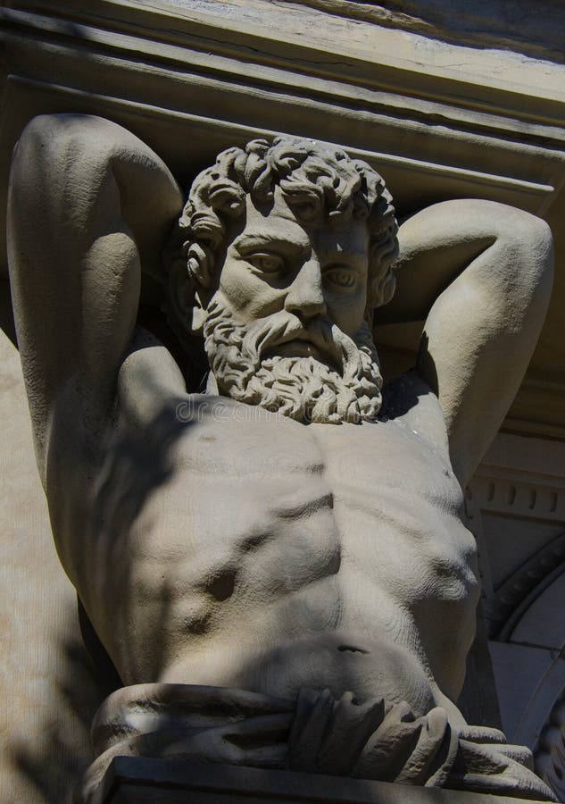 Hercules in Stone stock photo. Image of justice, ohio - 34303332