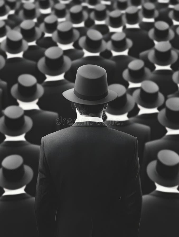 The Herd Mentality stock photo. Image of norms, standout - 366644804