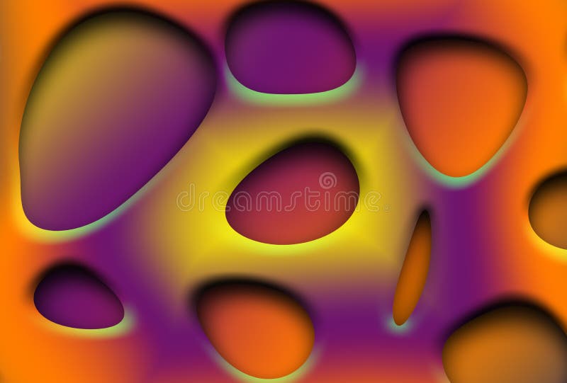 HERE is an Abstract Rainbow Colored Background with Cells of Stock ...