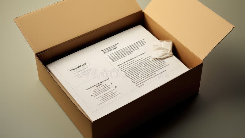 Here box with label stock illustration. Illustration of prominent ...