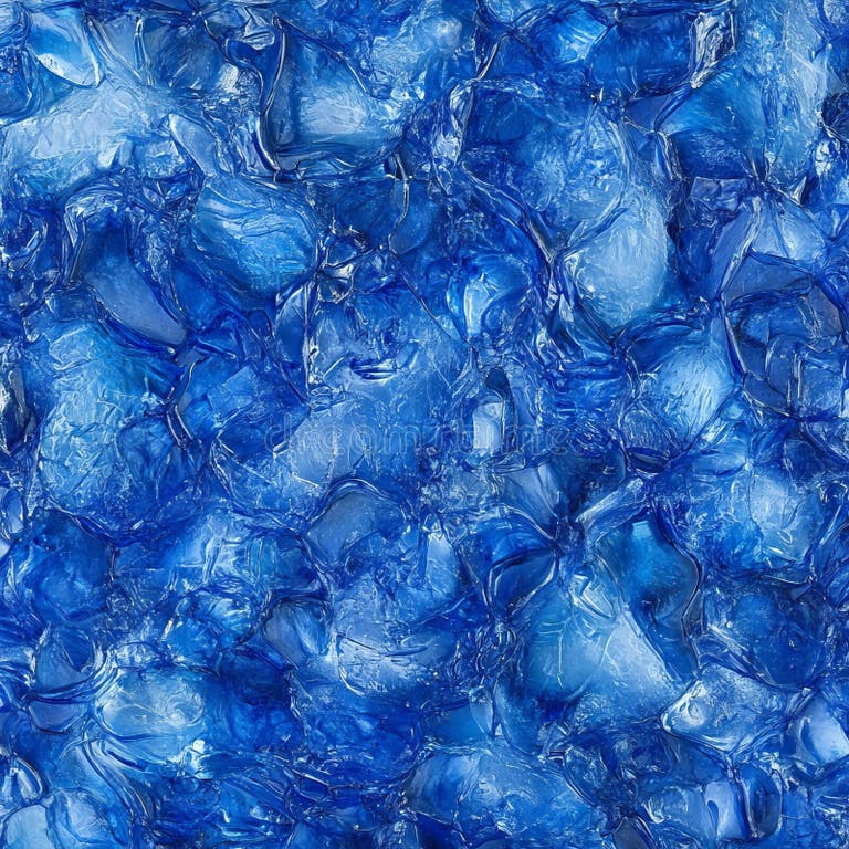 Here is a Close-up of Ice Texture Seamless Pattern, Iced Ground ...