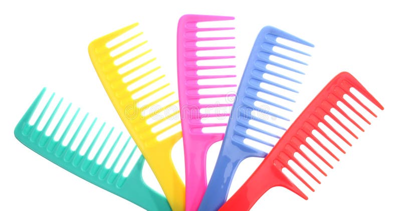 Beautiful Combs for Brushing Hair Stock Image - Image of care, macro ...