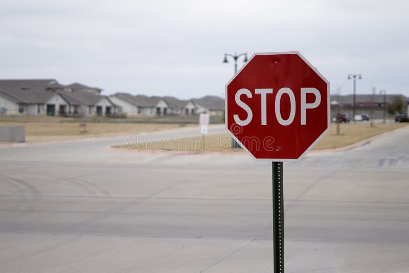 Stop at the Stop Sign stock image. Image of stop, business - 210150015