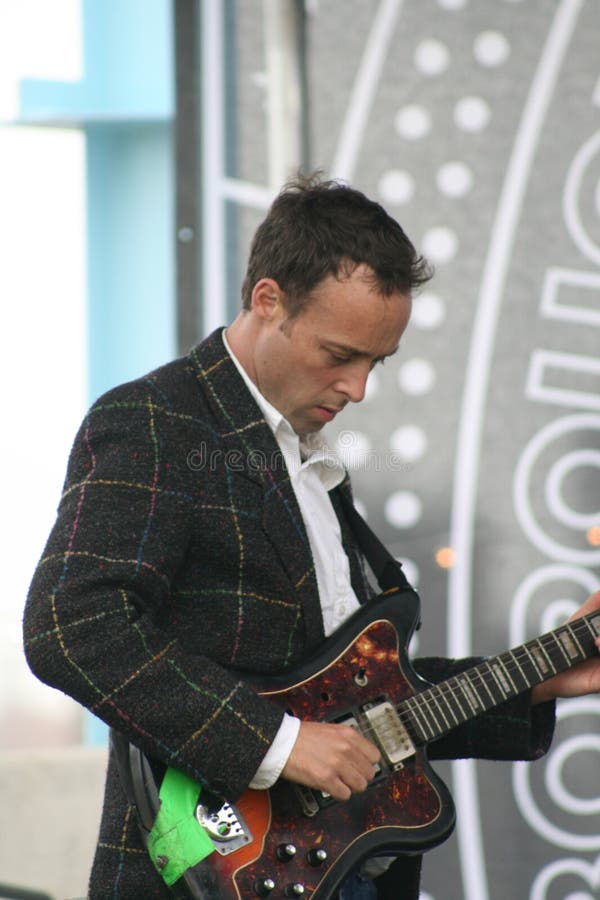 Here we Go Magic in Concert on Brooklyn Bridge Park Editorial Stock ...